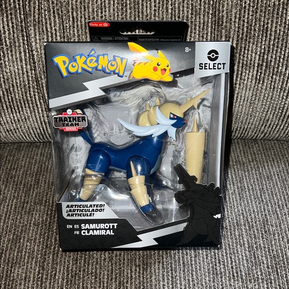 Pokemon | Toys | Pokmon Samurott Articulated Figure | Poshmark